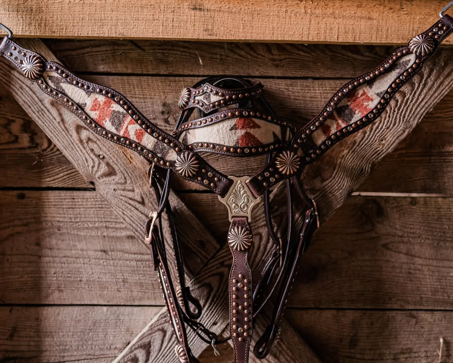 PLR Copper Canyon Pendleton Tack Set – Pistol Lilly Ranch
